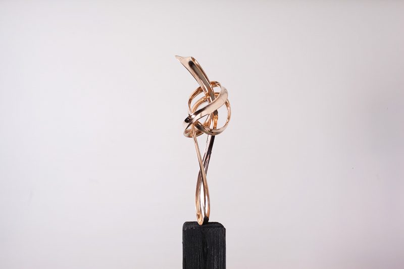 Treble Clef sculpture - Helen Chislett